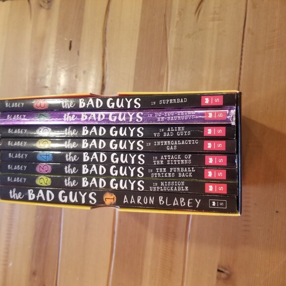 Other | The Bad Guys Box Set Books 18 Exclusive Bookmark By Aaron ...